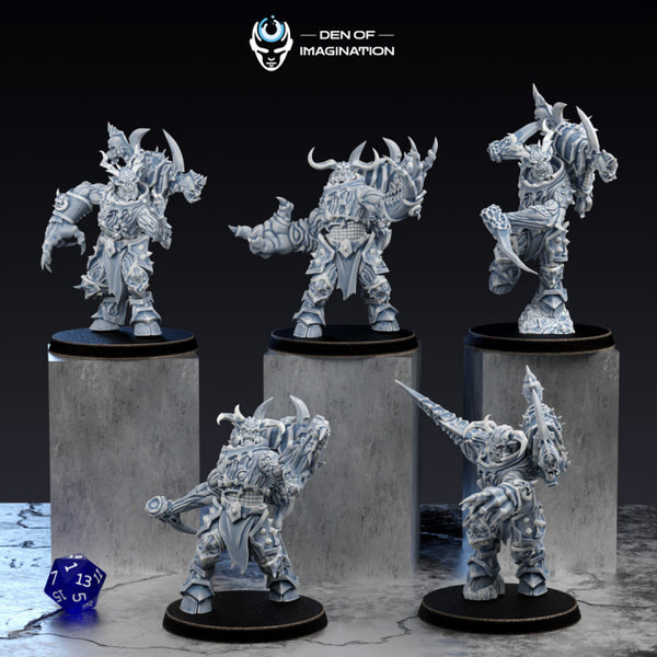 Haunted Gladiators (5 Poses, 40mm Base) | Miniature Wargaming Models ...